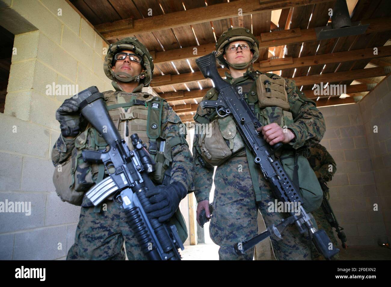 04 March 2010 - Quantico, VA - The Marine Corps Base Quantico acts as a ...