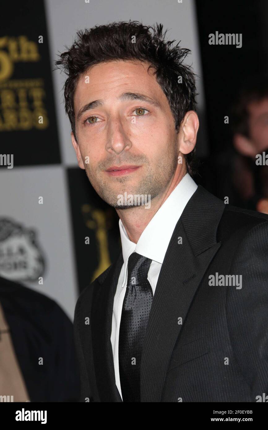 05 March 2010- Los Angeles, California- Actor Adrien Brody arrives at ...