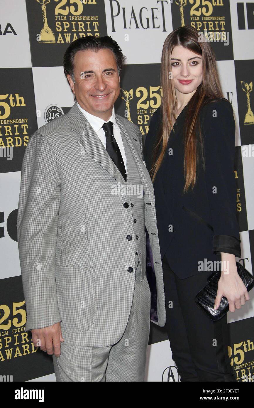 05 March 2010- Los Angeles, California- Andy Garcia and Dominik Garcia ...