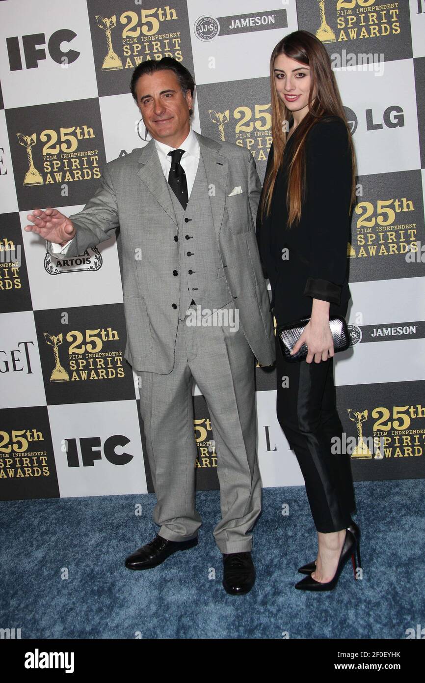 05 March 2010- Los Angeles, California- Andy Garcia and Dominik Garcia ...