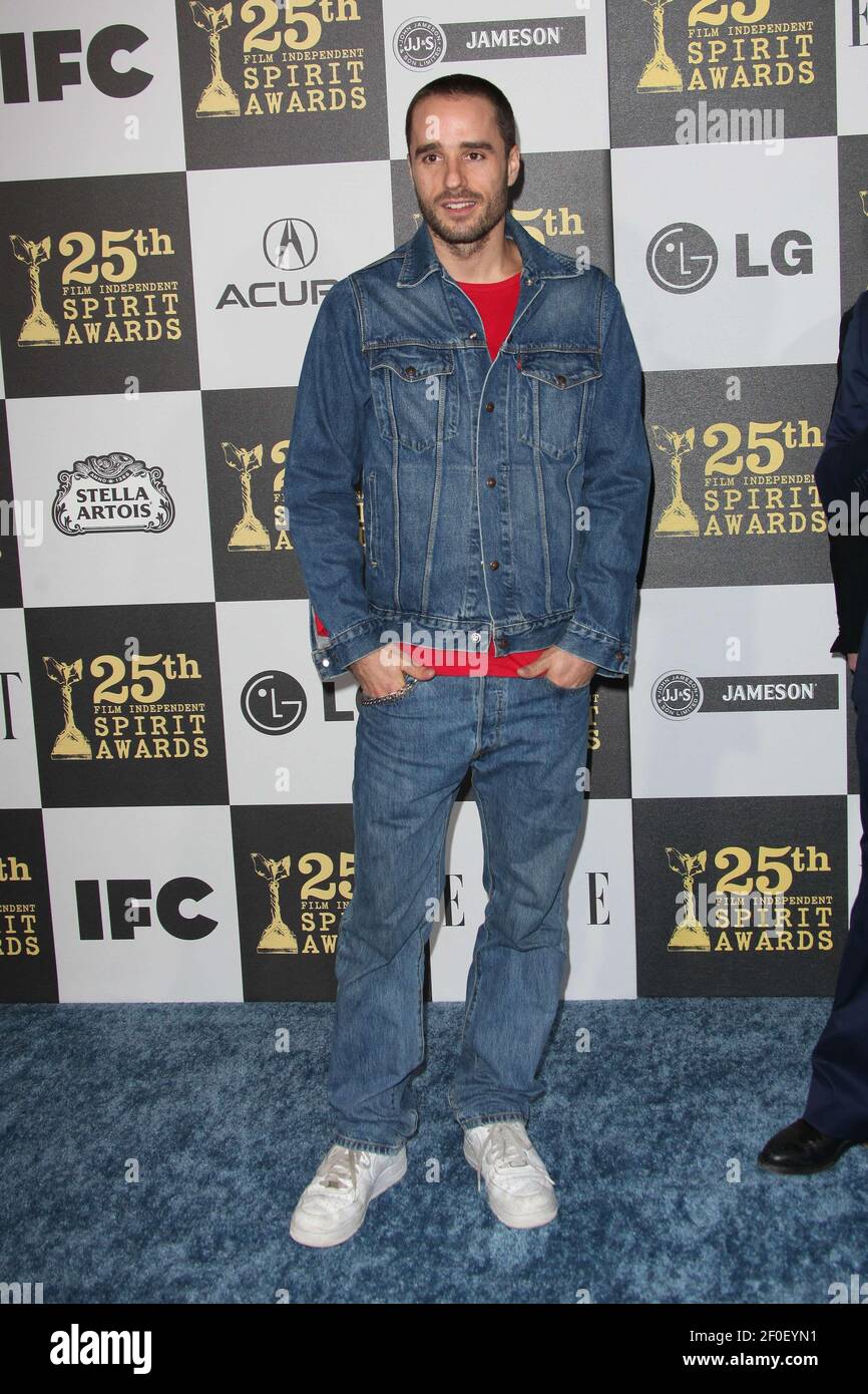 05 March 2010- Los Angeles, California- Sebastian Silva arrives at the ...