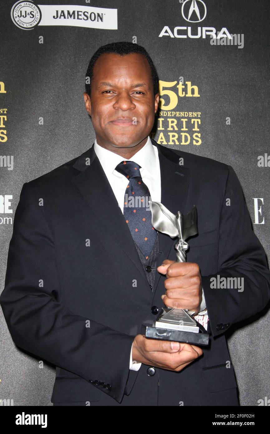 05 March 2010- Los Angeles, California- Geoffrey Fletcher poses ...