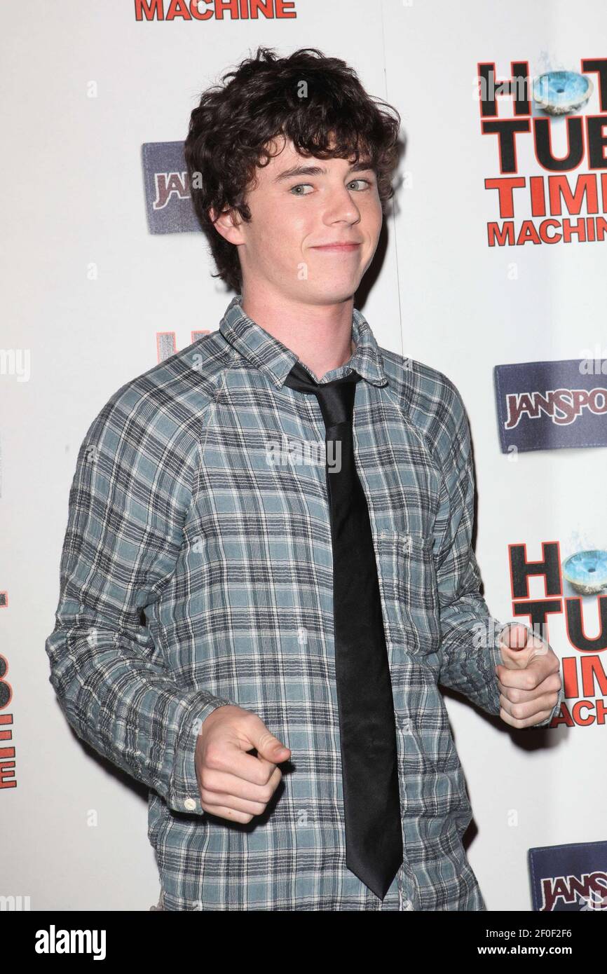 17 March 2010- Hollywood, California- Charlie McDermott arrives to the ...