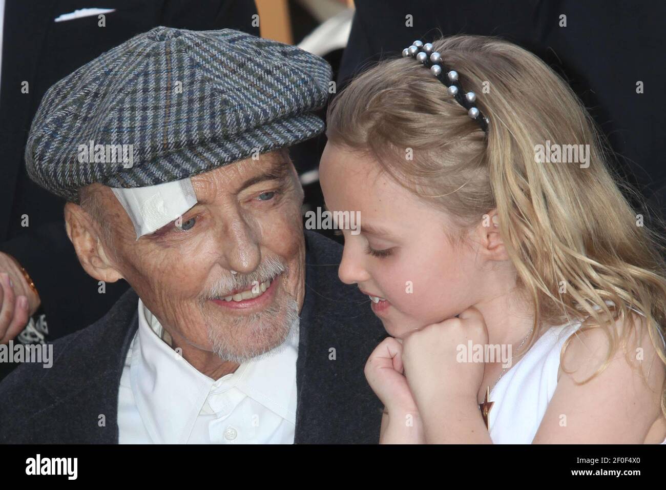 26 March 2010- Hollywood, California- Actor Dennis Hopper poses with ...