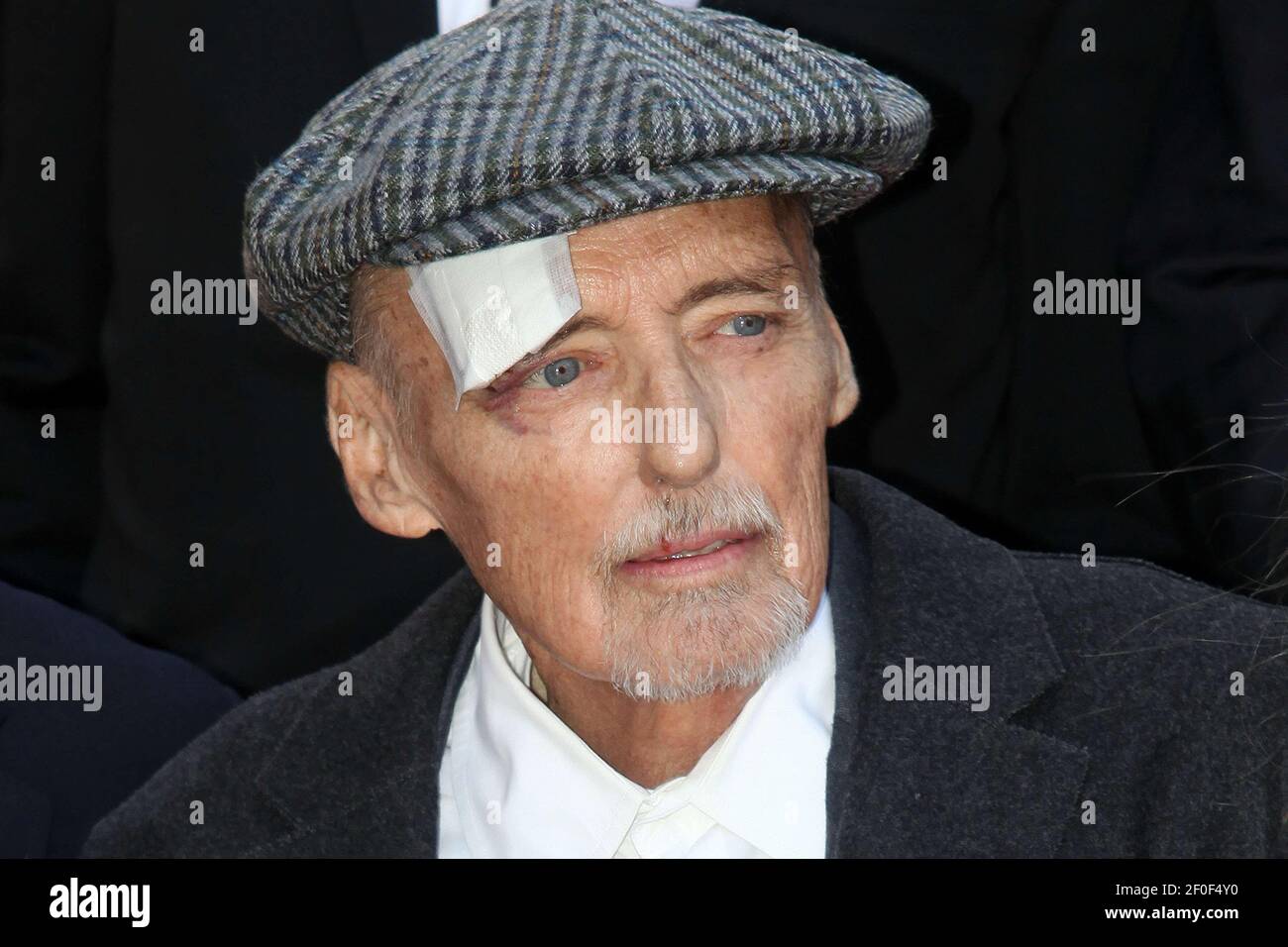 26 March 2010- Hollywood, California- Actor Dennis Hopper receives a ...