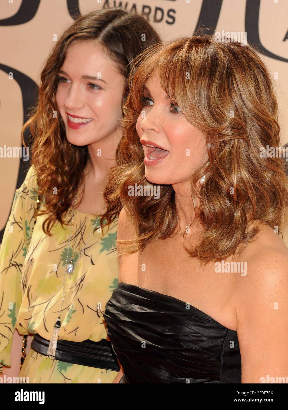 Jaclyn Smith And Daughter Spencer Margaret Richmond 17 April 2010