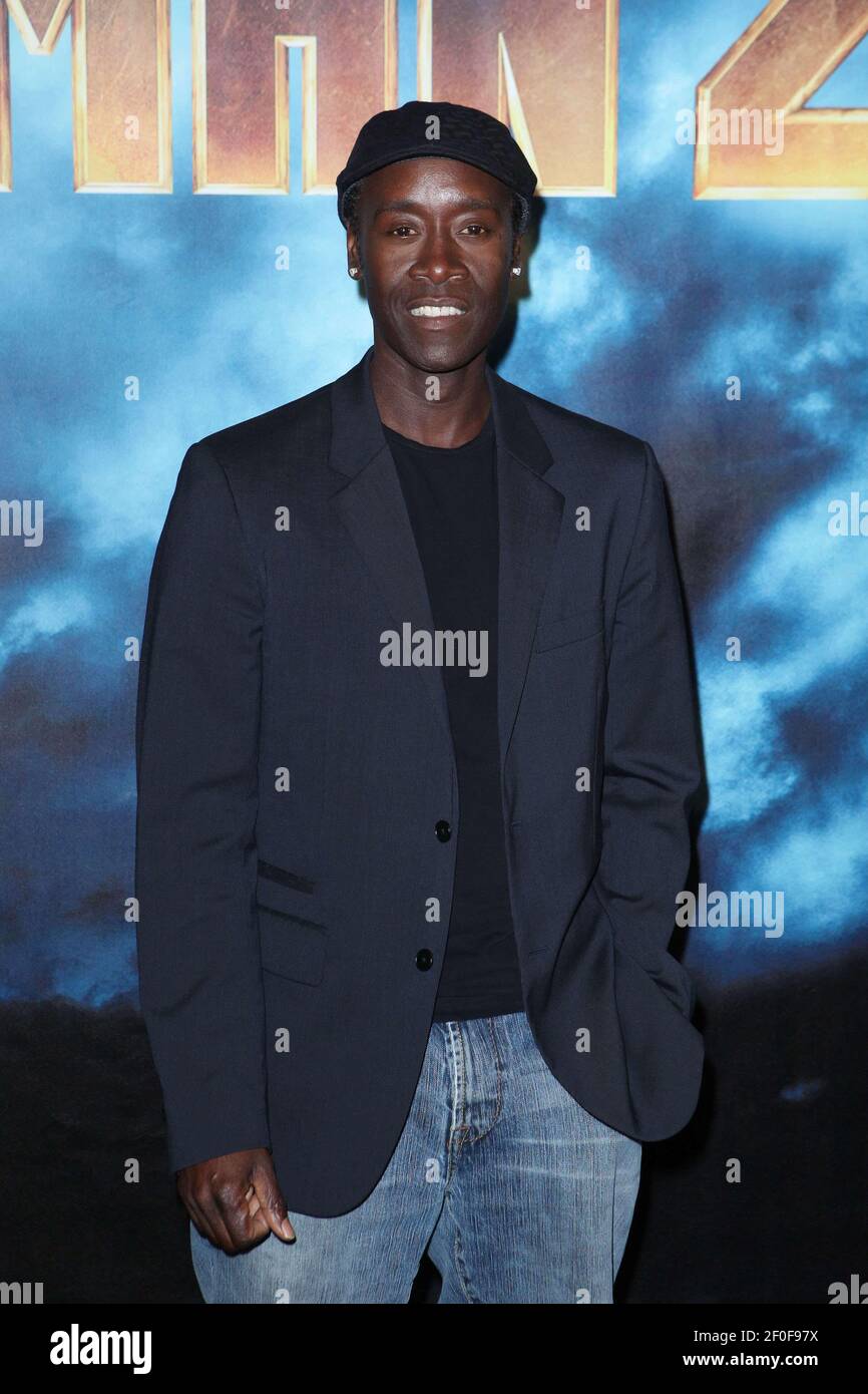 23 April 2010- Beverly Hills, California- Actor Don Cheadle poses at ...
