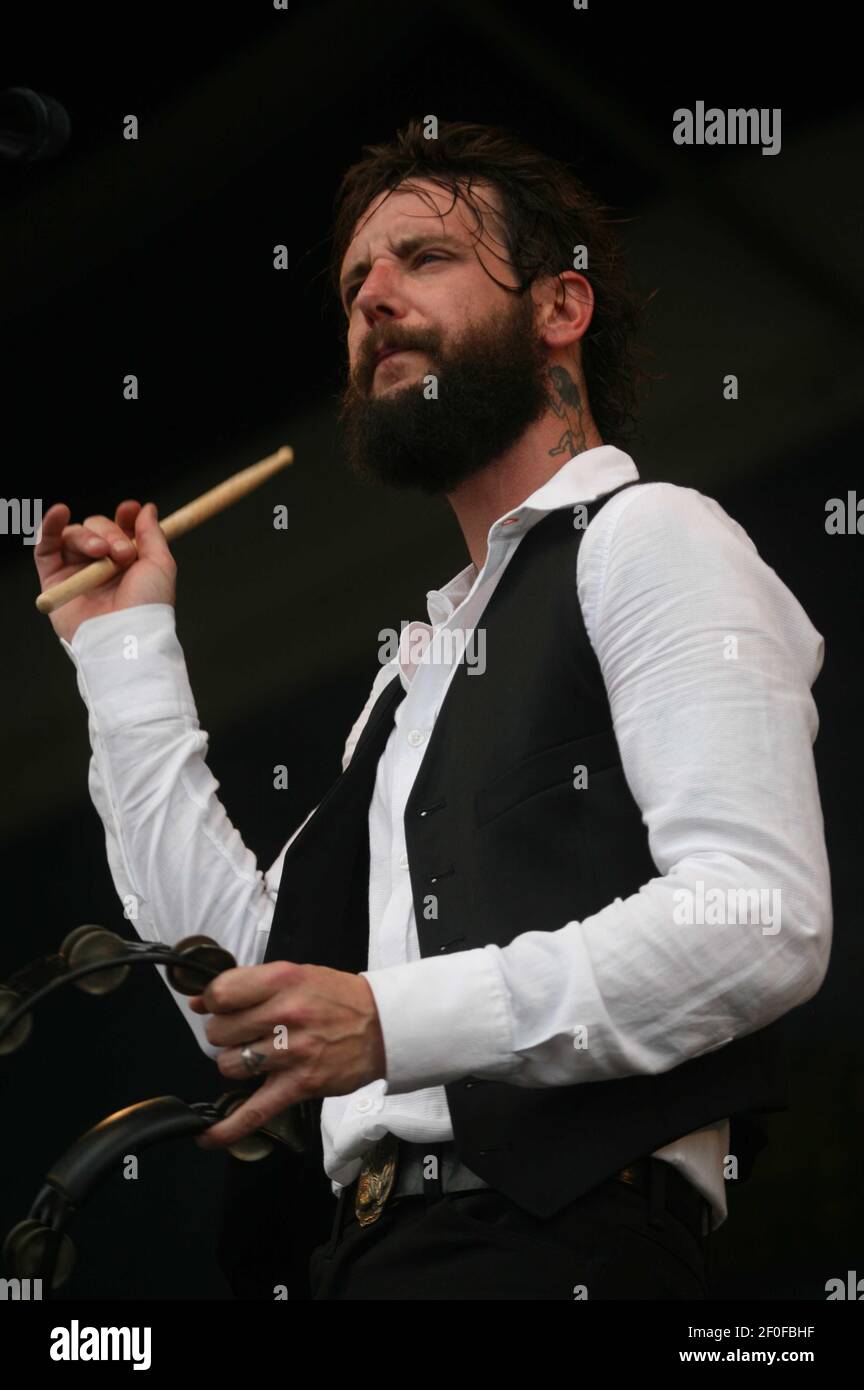 01 May 2010. New Orleans, Louisiana. The New Orleans Jazz and Heritage Festival. Ben Bridwell ...