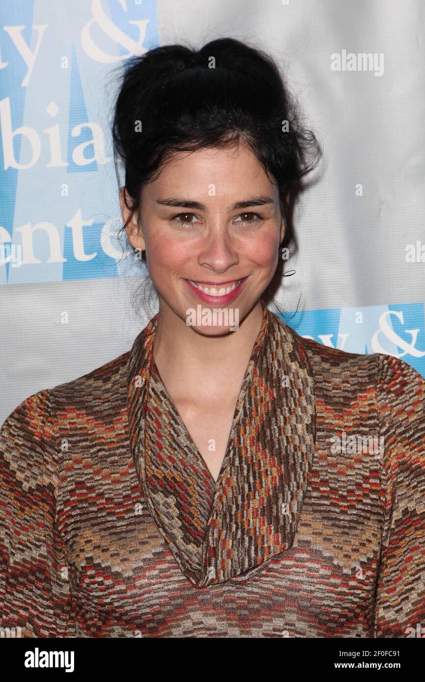 01 May 2010- Beverly Hills, California- Sarah Silverman arrives at "An ...