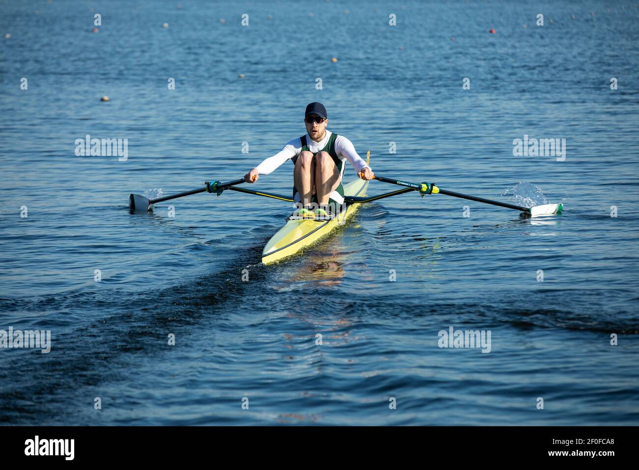 Maxime Andre pictured during the A-final of the men's lightweight ...