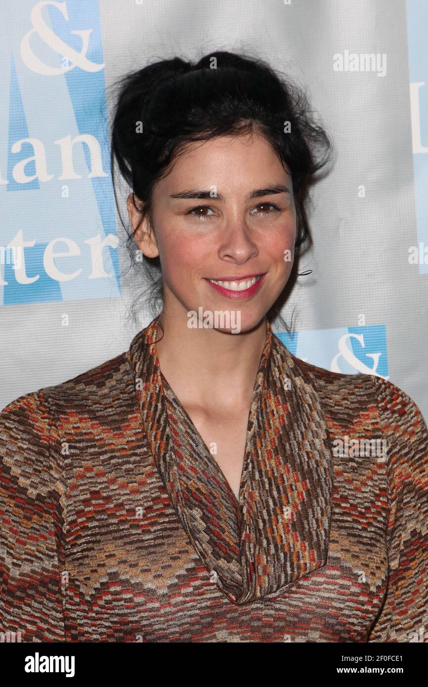 01 May 2010- Beverly Hills, California- Sarah Silverman arrives at "An ...