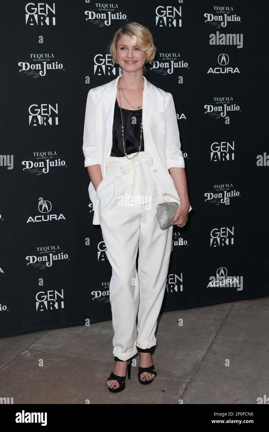 03 May 2010- Hollywood, California- Actress Whitney Able arrives at the ...