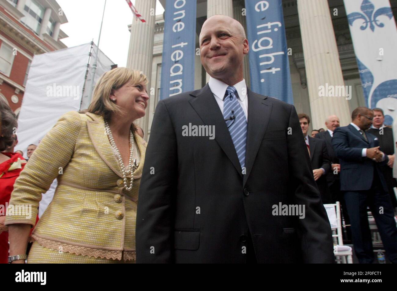 03 May 2010. New Orleans, Louisiana. Inauguration of new mayor Mitch ...