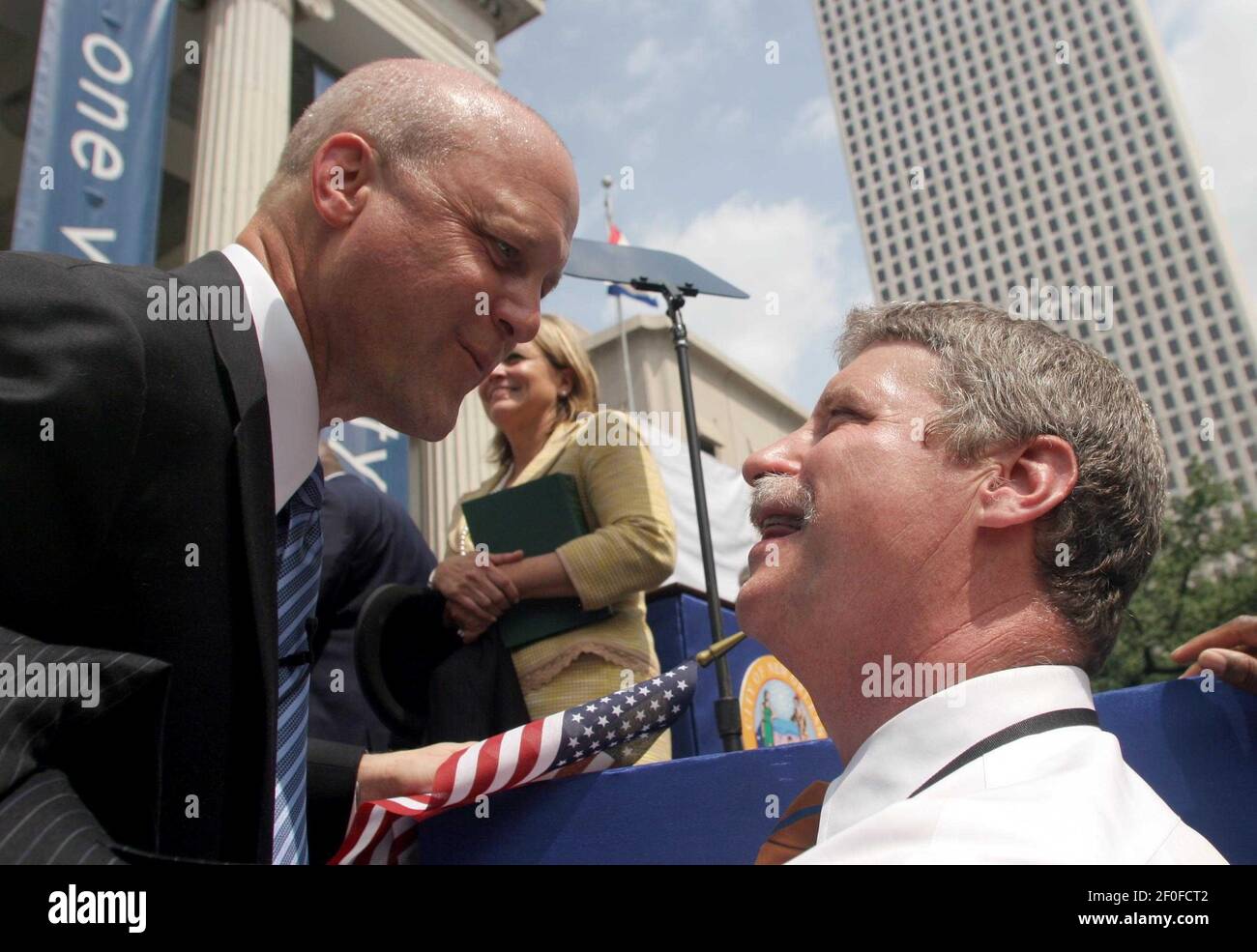 03 May 2010. New Orleans, Louisiana. Inauguration of new mayor Mitch ...