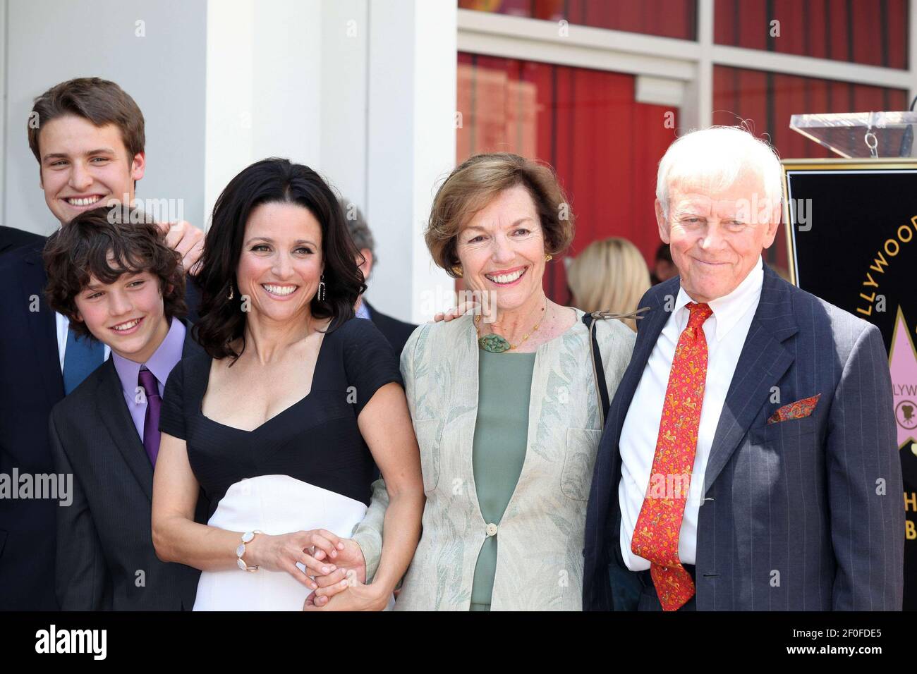 04 May 2010- Hollywood, California- Actress Julia Louis-Dreyfus and her ...