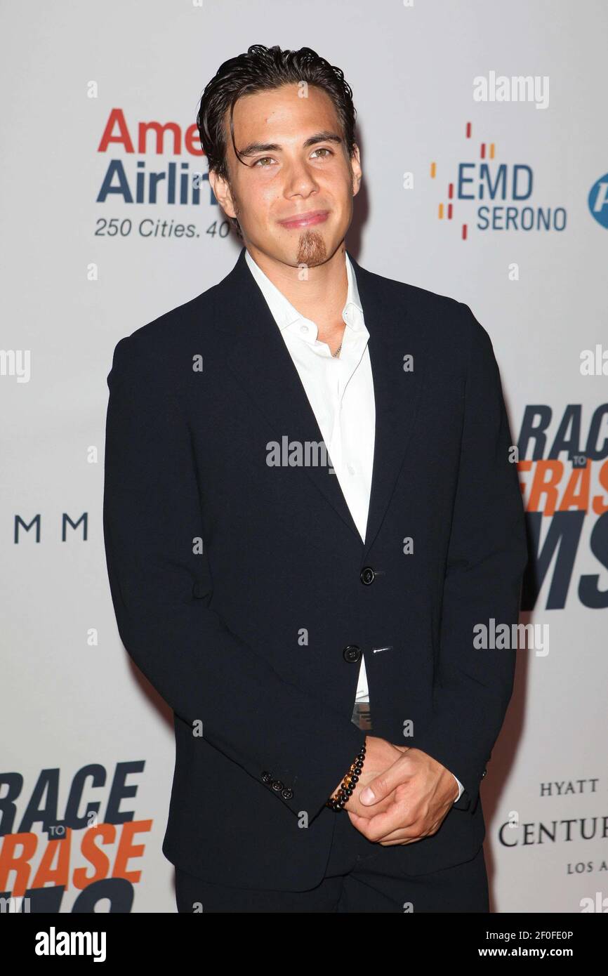 07 May 2010- Beverly Hills, California- Apolo Anton Ohno arrives at the ...
