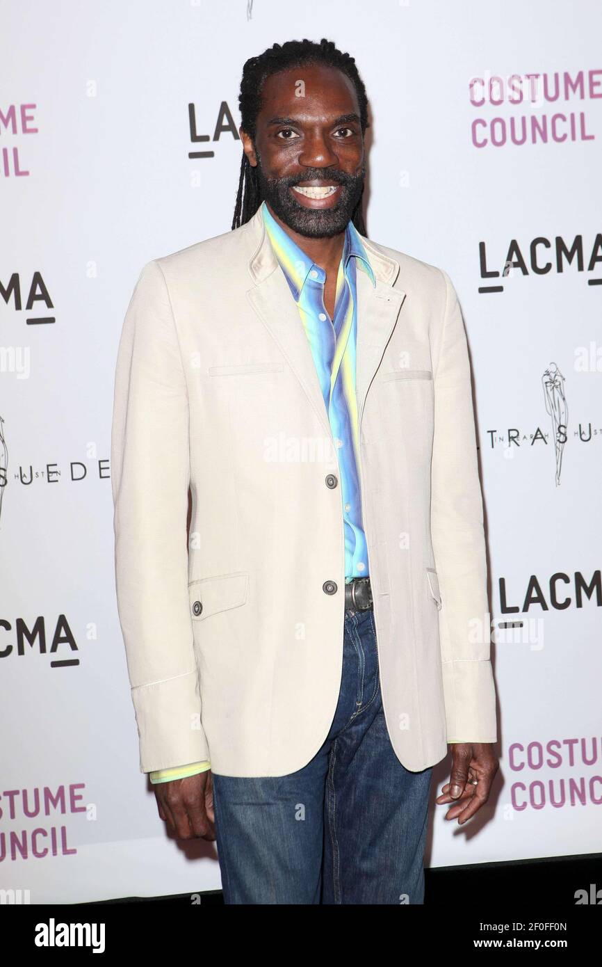 12 May 2010- Los Angeles, California- Designer Kevan Hall arrives at ...