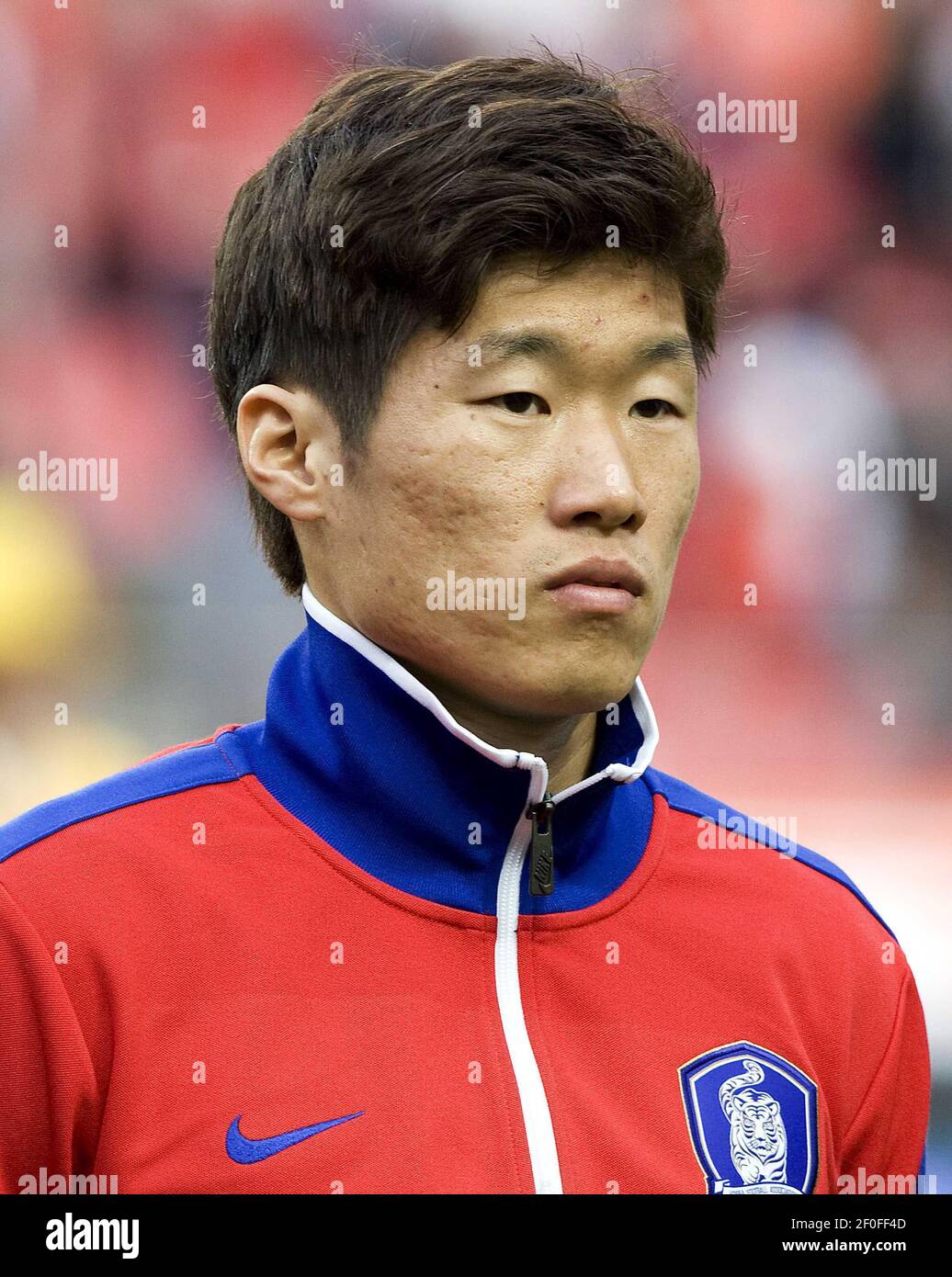 South Korea's National soccer team player midfielder Park Ji-sung of ...