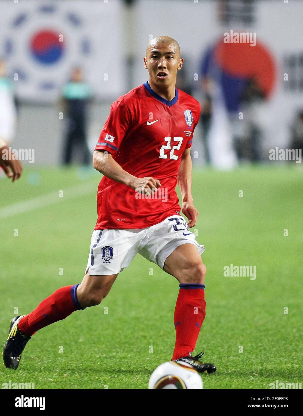 South Korea's National soccer team player defender Cha Du-Ri - 16 May ...