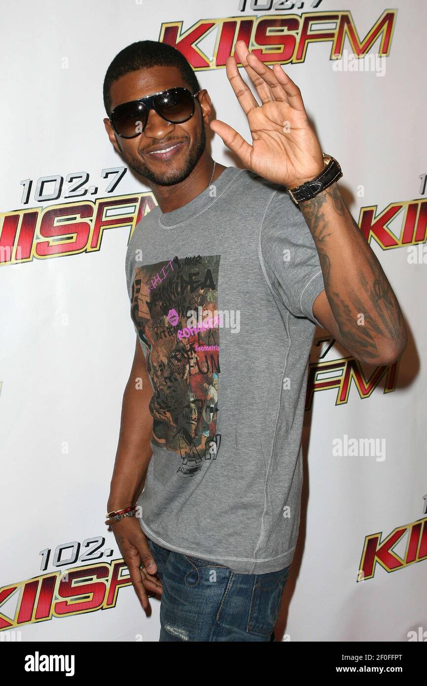15 May 2010- Los Angeles, California- Usher arrives at KIIS-FM's 2010 ...