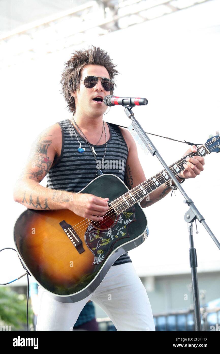 15 May 2010- Los Angeles, California- Ryan Cabrera performs during KIIS ...
