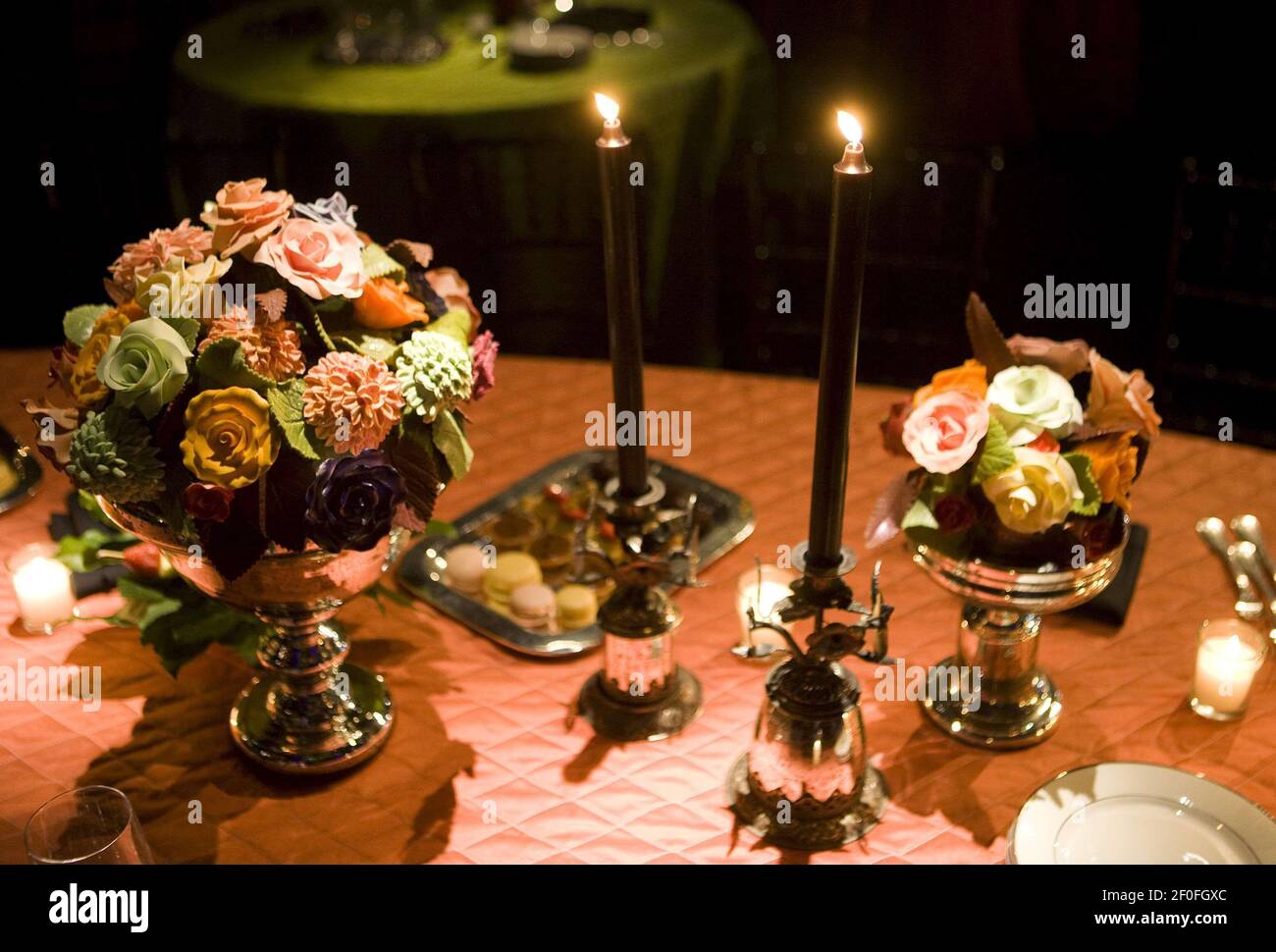19 May 2010 - Washington, D.C. - The decorations and table settings for ...