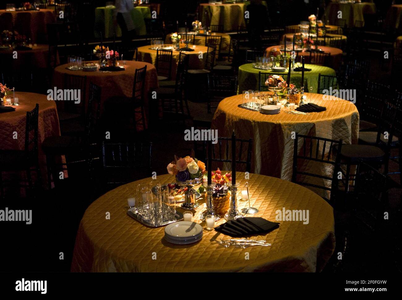 19 May 2010 - Washington, D.C. - The decorations and table settings for ...