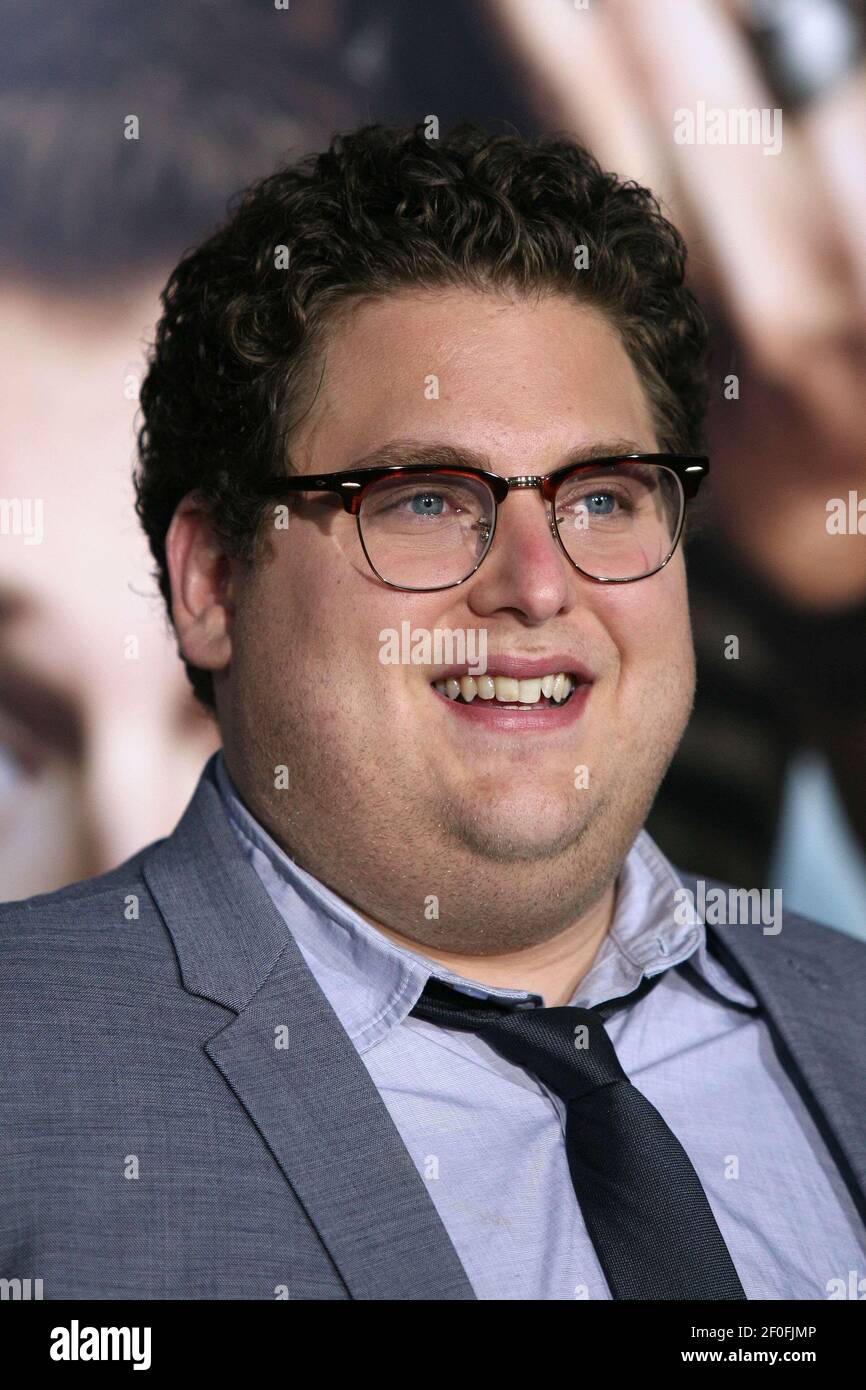 25 May 2010- Los Angles, California- Actor Jonah Hill arrives at the ...