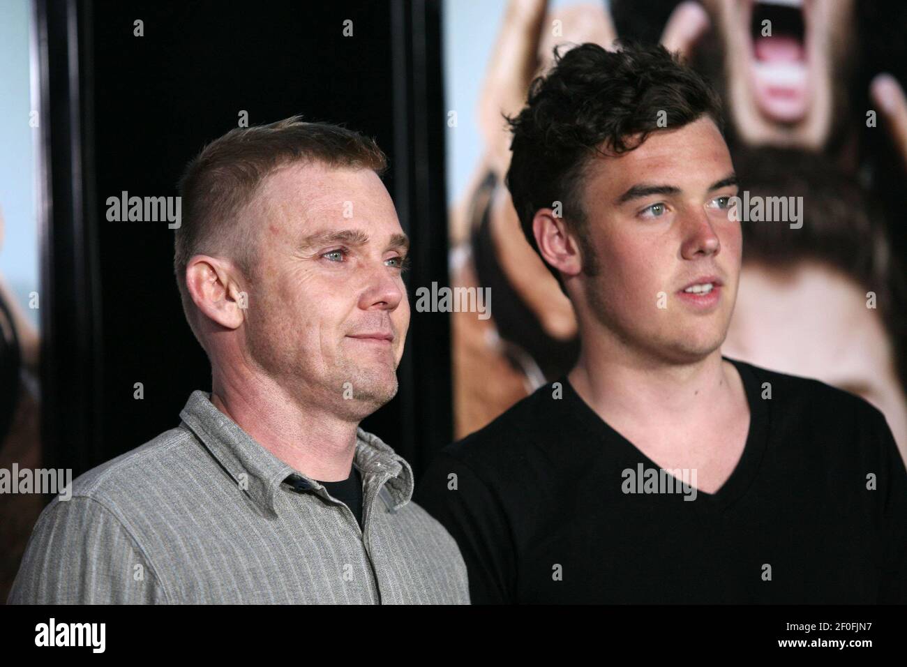 25 May 2010- Los Angles, California- Rick Schroder and son arrive to ...