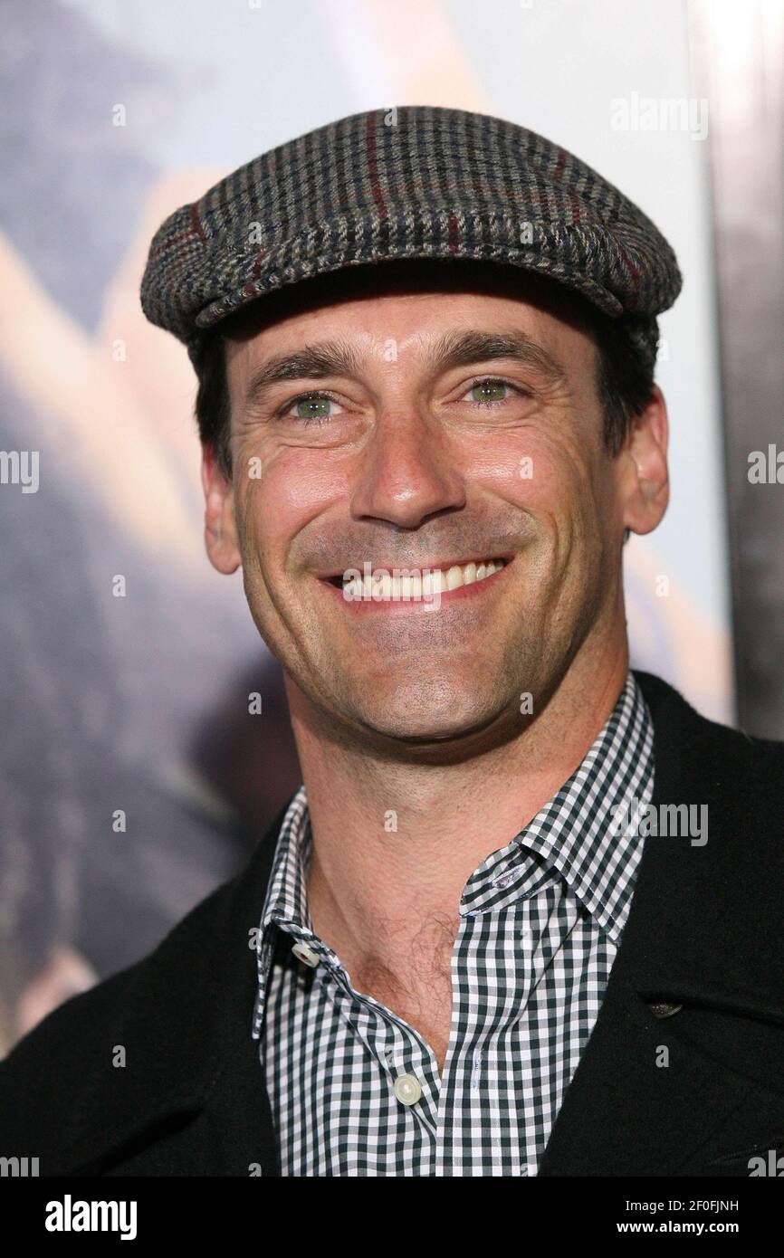25 May 2010- Los Angles, California- Jon Hamm arrives to the premiere ...
