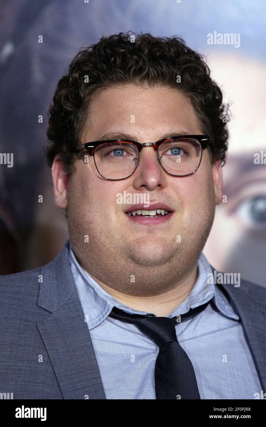 25 May 2010- Los Angles, California- Actor Jonah Hill arrives at the ...