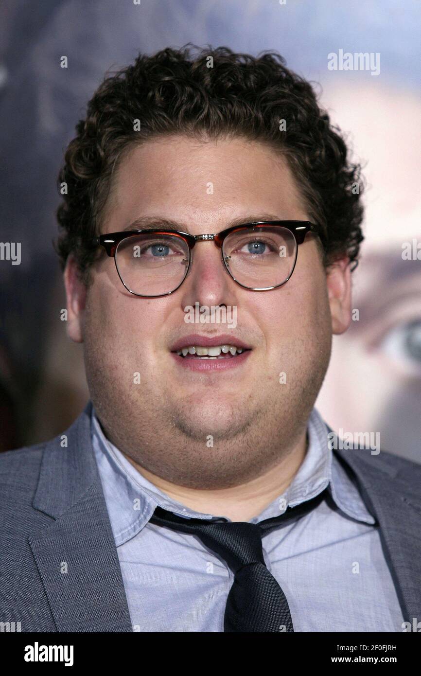 25 May 2010- Los Angles, California- Actor Jonah Hill arrives at the ...