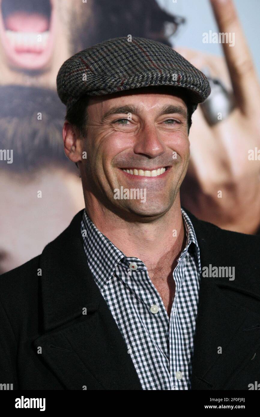 25 May 2010- Los Angles, California- Jon Hamm arrives to the premiere ...