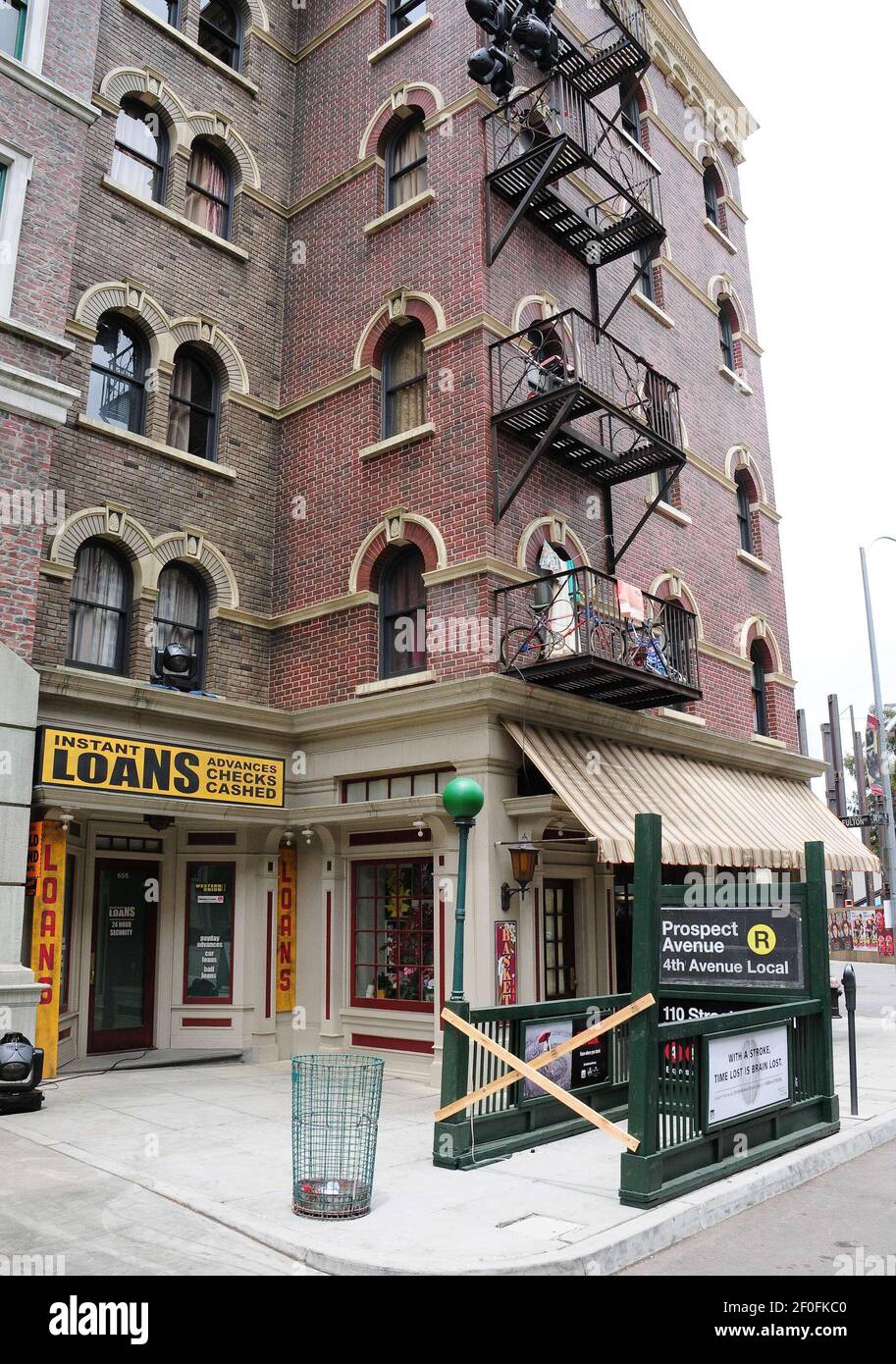 Universal Studios New York Street and Backlot. 27 May 2010, Universal ...