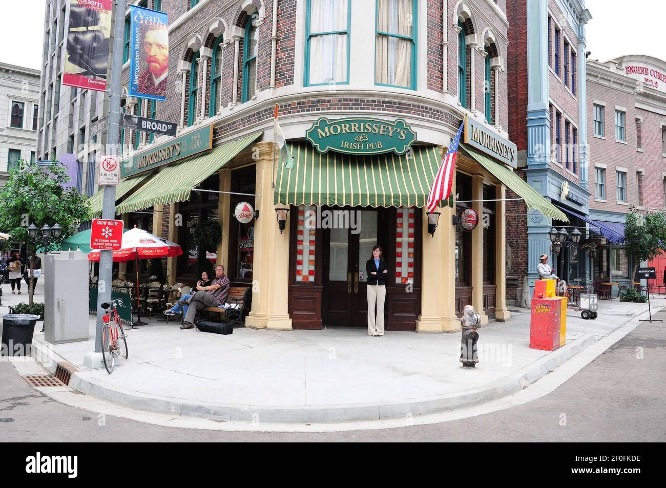 Universal Studios New York Street and Backlot. 27 May 2010, Universal ...