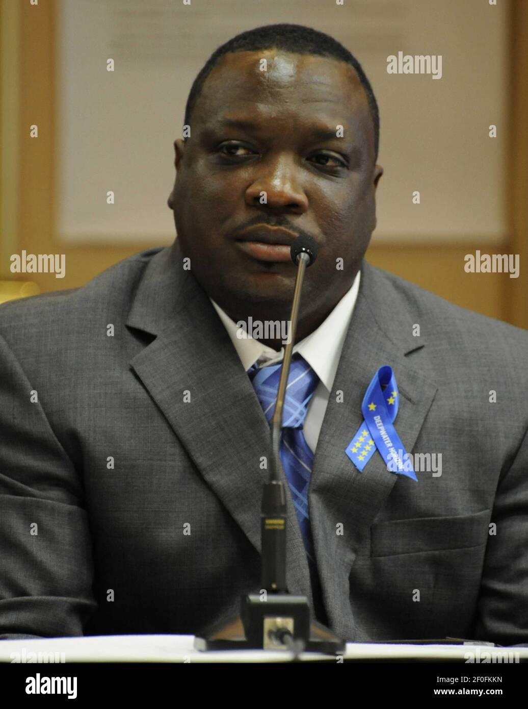 28 May 2010 - Kenner, Louisiana - Christopher Pleasant, a subsea ...