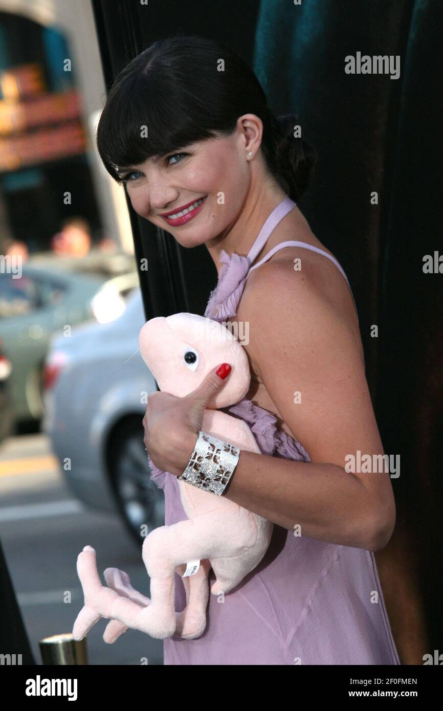 02 June 2010- Hollywood, CA - Actress Delphine ChanÃ„ac arrives at the ...