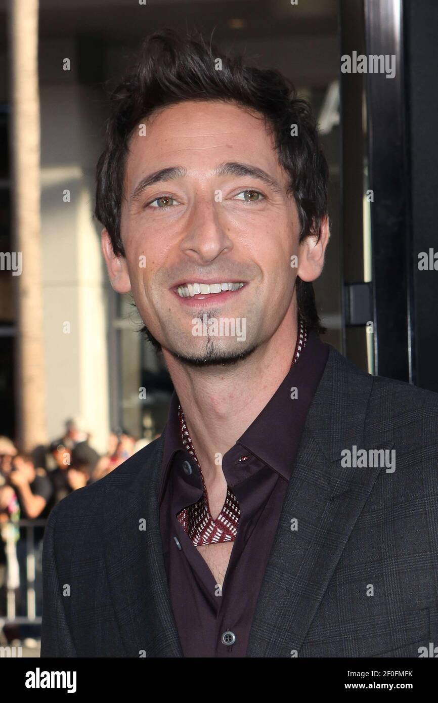 02 June 2010- Hollywood, CA - Actor Adrien Brody arrives at the ...