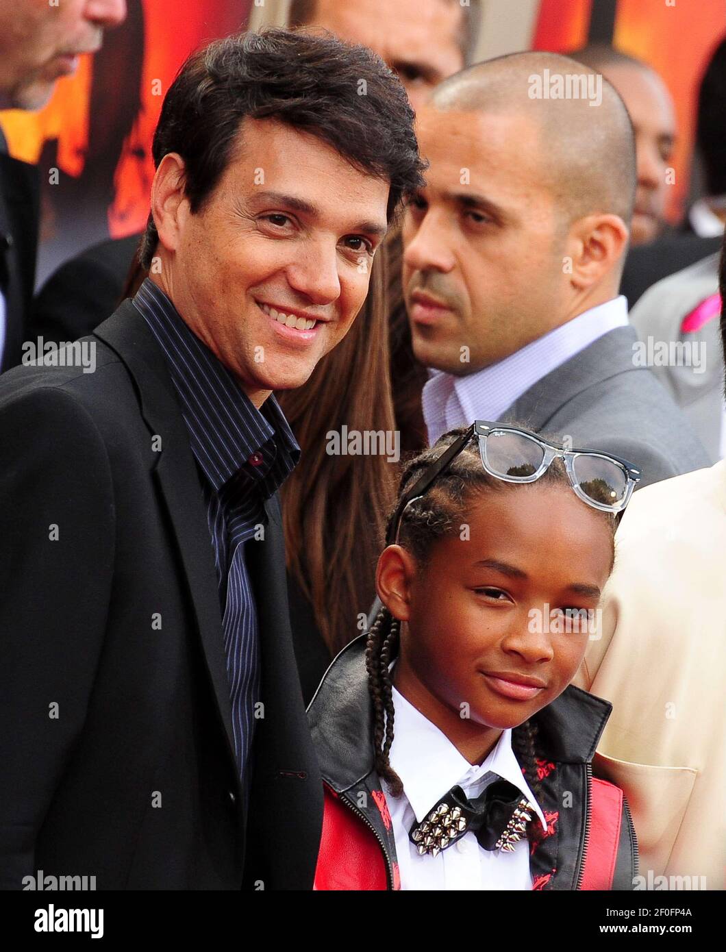 Ralph Macchio and Jaden Smith. 7 June 2010, Westwood, CA. "The Karate ...