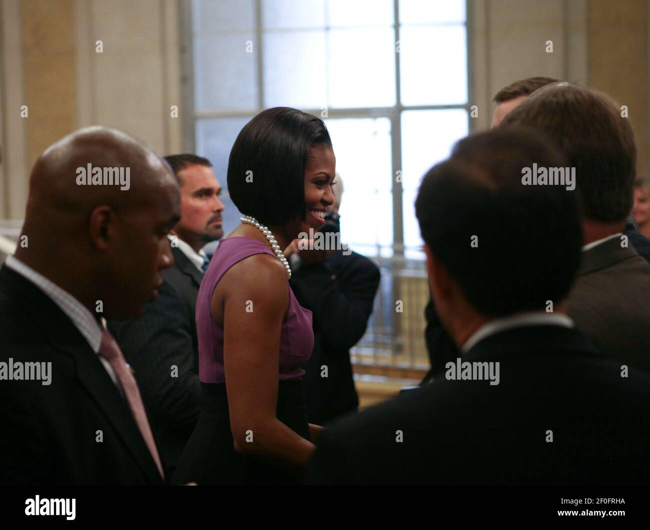 23 June 2010 - Washington, DC - First Lady Michelle Obama spoke to ...