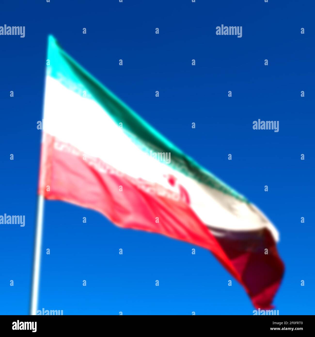In iran iranian waving flag Stock Photo - Alamy