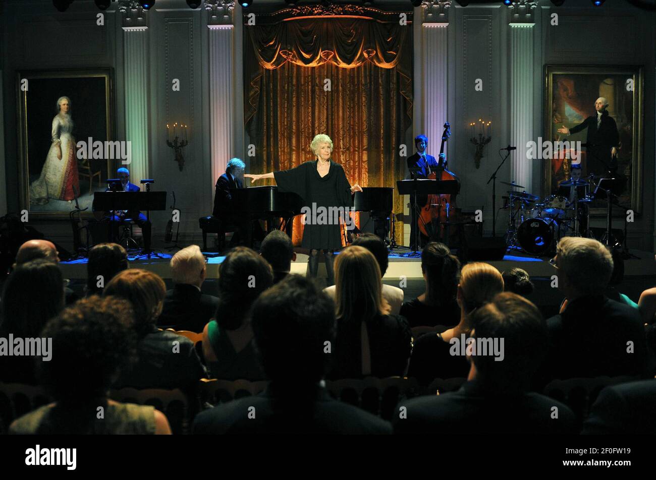 19 July 2010 - Washington, D.C. - Elaine Stritch performs during a ...