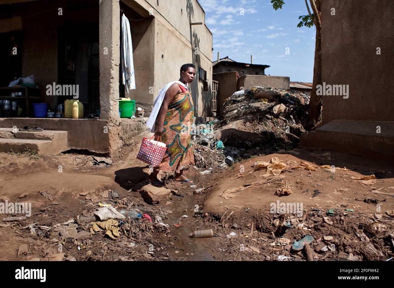 Rubbish in drainage ditch hi-res stock photography and images - Alamy