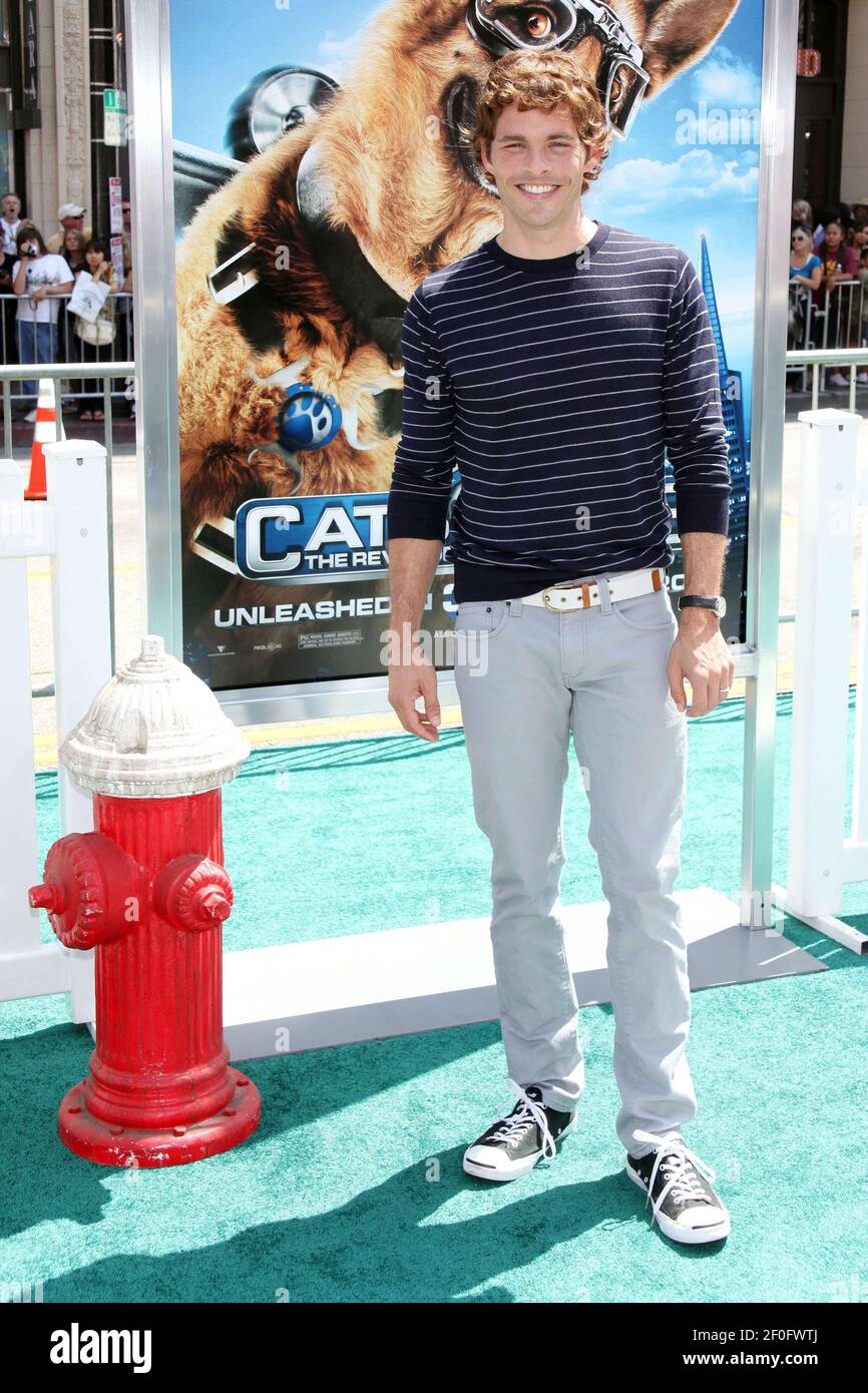 25 July 2010- Hollywood, California- Actor James Marsden arrives at the ...
