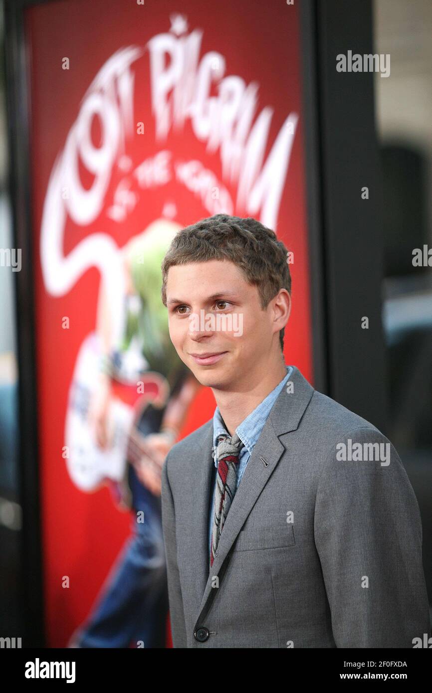 27 July 2010- Hollywood, California- Actor Michael Cera arrives at the ...