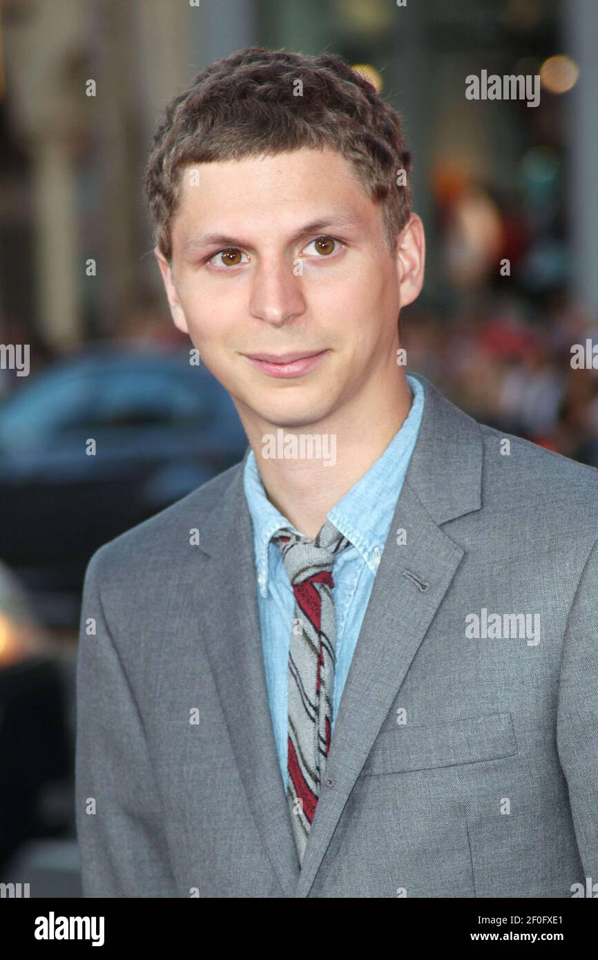 27 July 2010- Hollywood, California- Actor Michael Cera arrives at the ...