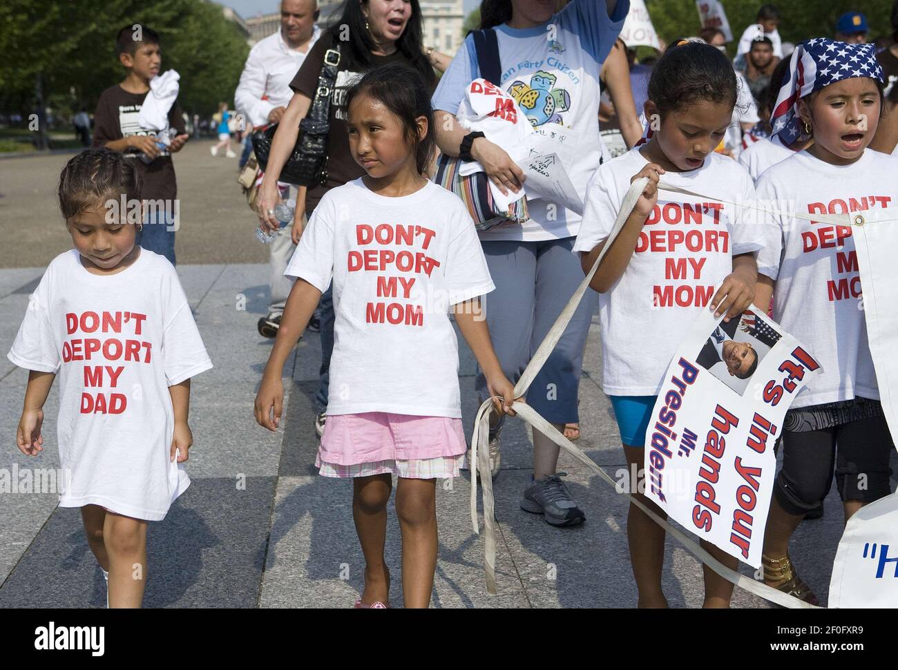 28 July 2010 - Washington, D.C. - Children of undocumented parents from ...