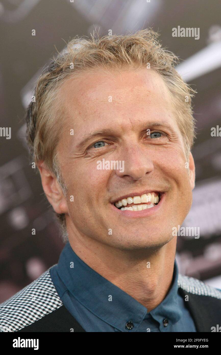 03 August 2010- Hollywood, California- Actor Patrick Fabian arrives to ...