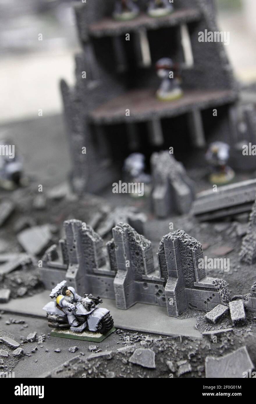 08 August 2010 - Indianapolis, Indiana - Hand painted Warhammer 40,000 ...