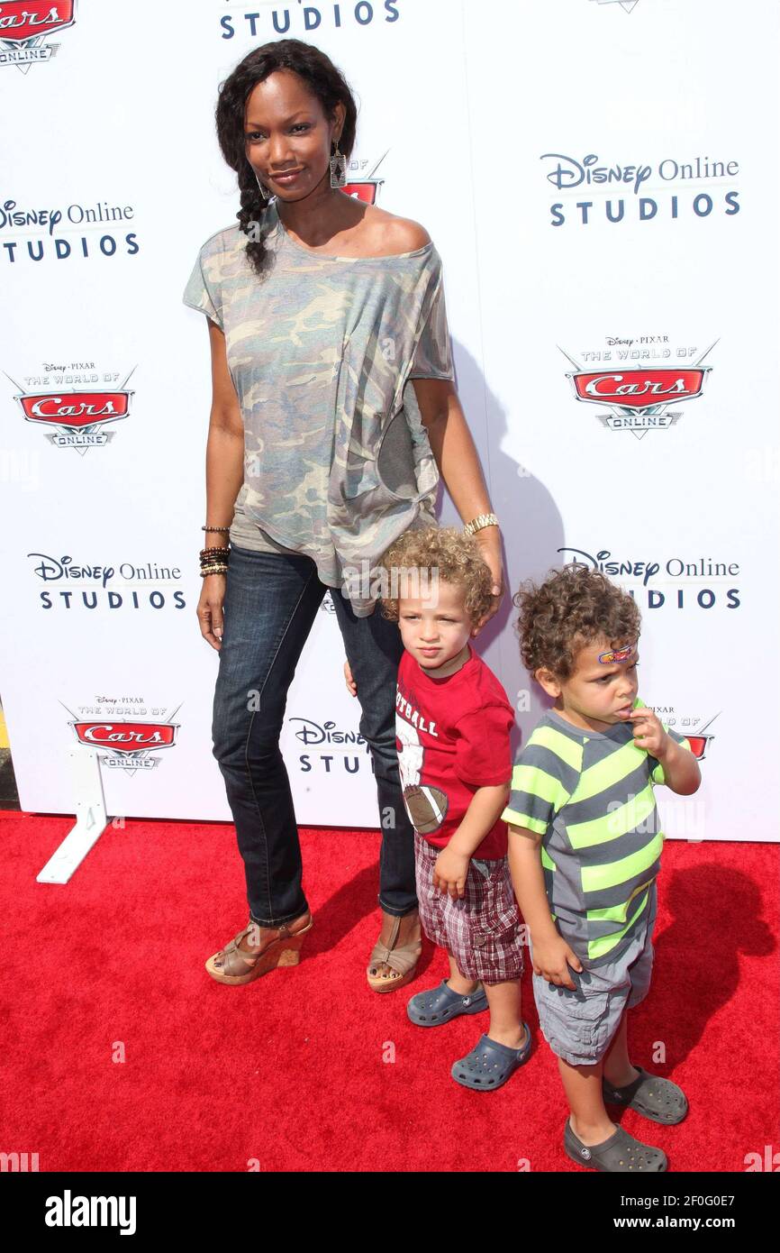 11 August 2010 - Burbank, CA - Garcelle Beauvais and family arrive at ...
